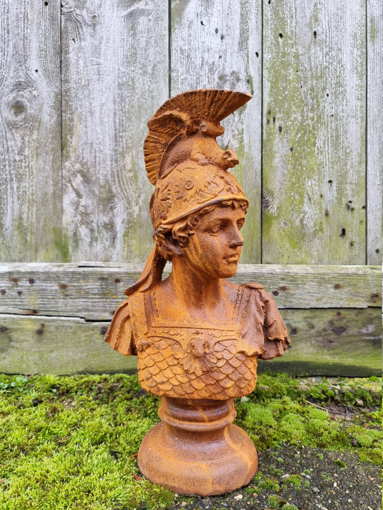 Cast Iron Roman Legionnaire Bust | 50 cm / 19.7 in | Classical Power ...