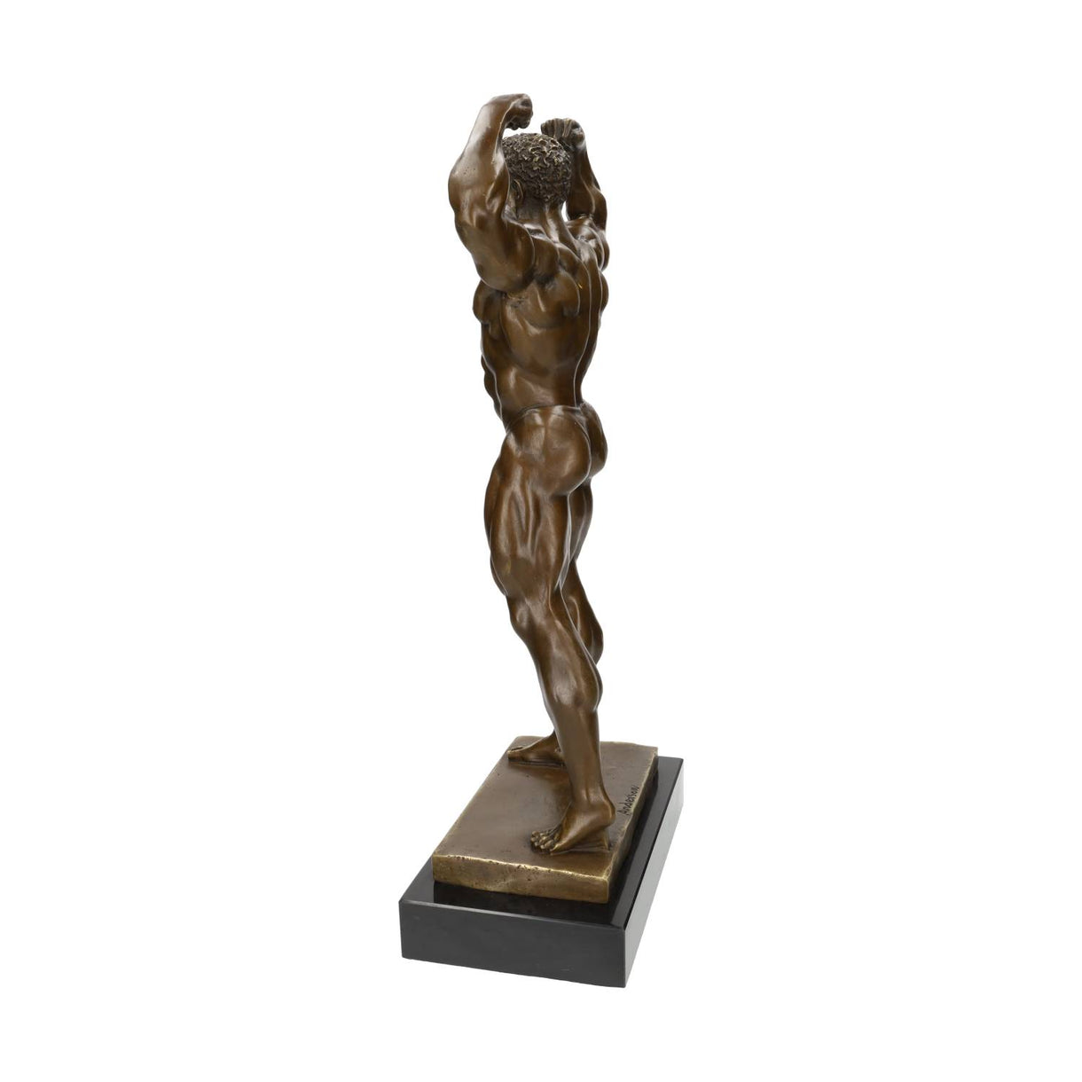 Bronze Bodybuilder Sculpture | 48 cm / 18.9 in | Symbol of Strength ...